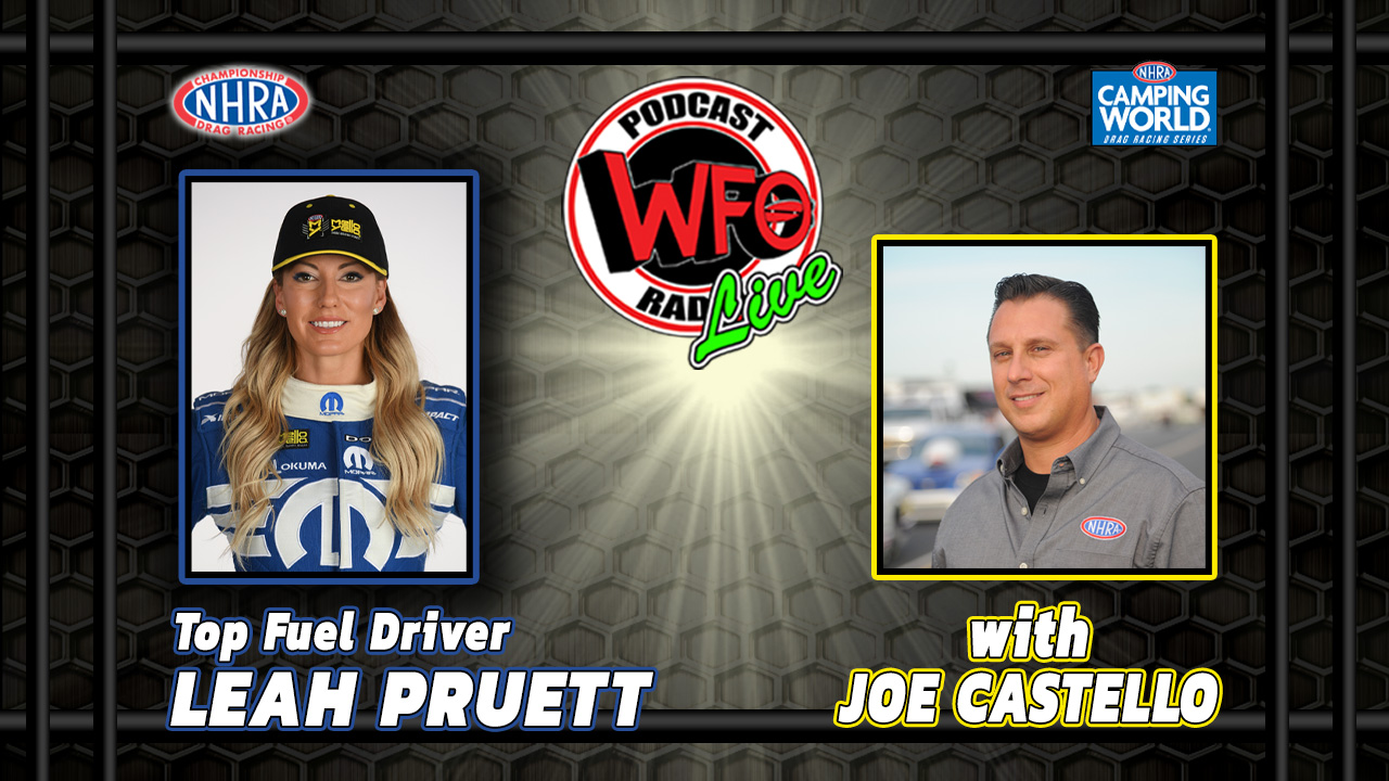 WFO Radio Motorsports Podcast Leah Pruett joins Joe Castello on WFO ...