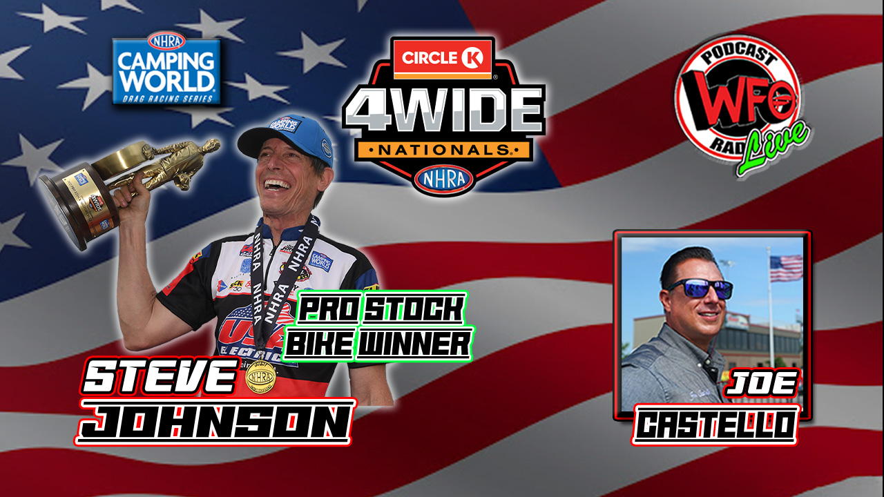 WFO Radio Motorsports Podcast Steve Johnson - Pro Stock Motorcycle ...