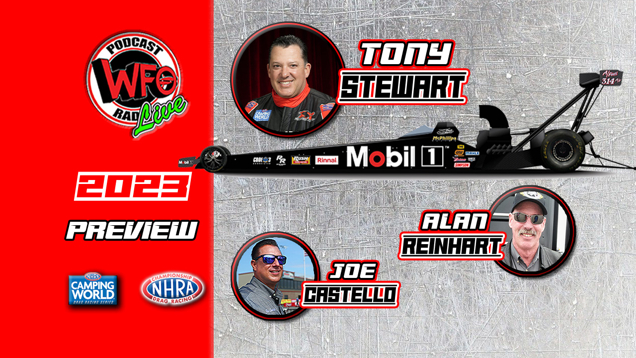 WFO Radio Motorsports Podcast Tony Stewart talks NHRA Drag Racing with ...