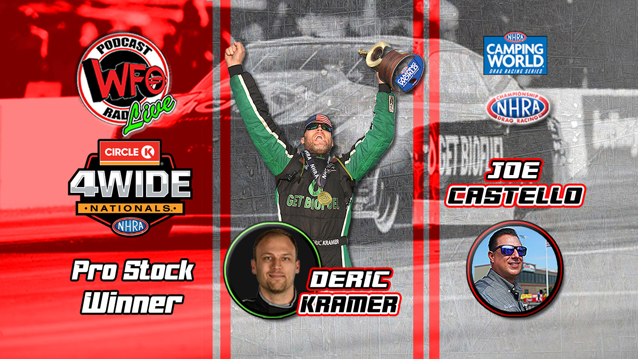 WFO Radio Motorsports Podcast Deric Kramer - Pro Stock Winner - Circle ...