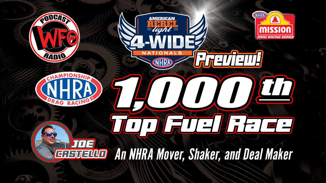 WFO Radio Motorsports Podcast NHRA 4-Wide Charlotte Preview with Clay ...